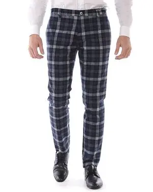 DANIELE ALESSANDRINI Trousers - Blue