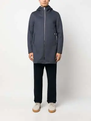 Herno Zip-up Hooded Coat