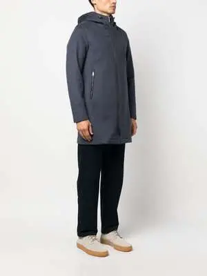 Herno Zip-up Hooded Coat