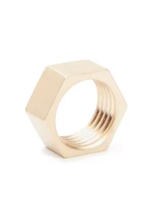 MAISON MARGIELA Screw-motif Ring - Yellow
