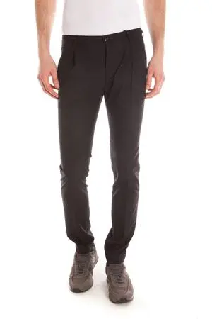 DANIELE ALESSANDRINI Tailored Trouser - Black