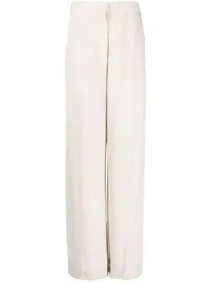 Fabiana Filippi High-waisted Wide-leg Trousers - Neutrals