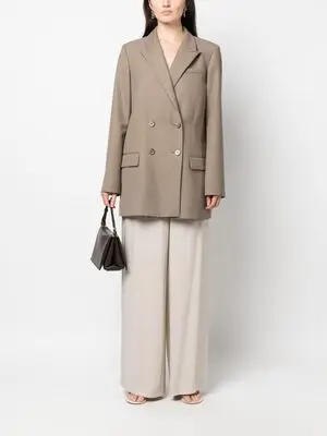 Fabiana Filippi High-waisted Wide-leg Trousers - Neutrals