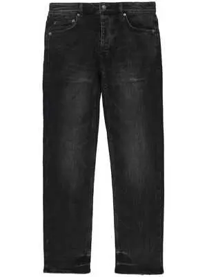 Ksubi Hazlow Knight Straight-leg Jeans - Black