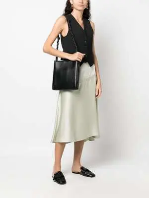 JIL SANDER Medium Tangle Shoulder Bag - Black