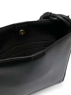 JIL SANDER Medium Tangle Shoulder Bag - Black