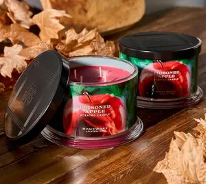 HOMEWORX BY SLATKIN + CO. S/2 Poisoned Apple18oz Candles - One-color