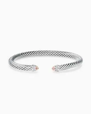 David Yurman DAVID YURMAN Classic Cable Bracelet Morganite