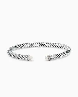 David Yurman Classic Cable Bracelet - Pearl