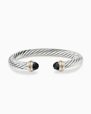 David Yurman Classic Cable Bracelet With - Black Onyx