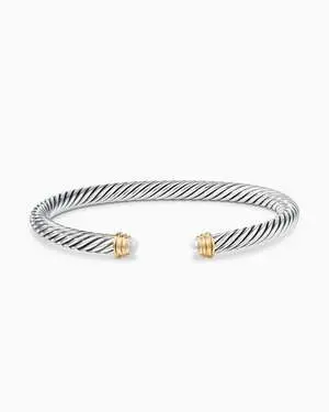 David Yurman Cable Bracelet With - Pearl