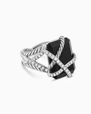 Black Stone Rings