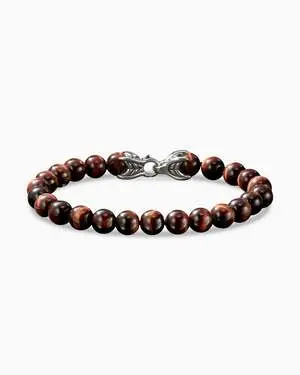 David Yurman David Yurman Spiritual Beads Bracelet Red Tigers Eye