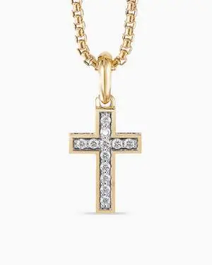 David Yurman Pavé Cross Pendant - Diamond