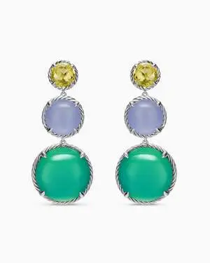 David Yurman Chatelaine® Drop Earrings - Lagoon Orchid