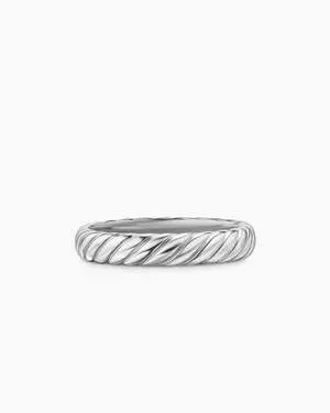 David Yurman White Gold Rings For Men