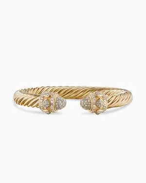 David Yurman Renaissance Cablespira Bracelet - Diamond