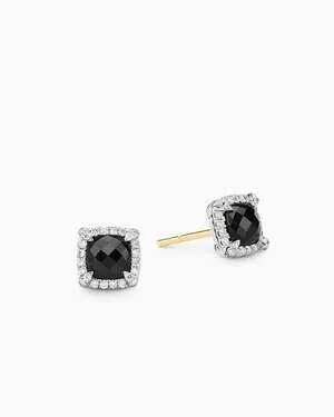 David Yurman David Yurman Petite Chatelaine Stud Earrings Black Onyx