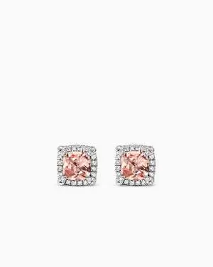 David Yurman David Yurman Petite Chatelaine Stud Earrings Morganite
