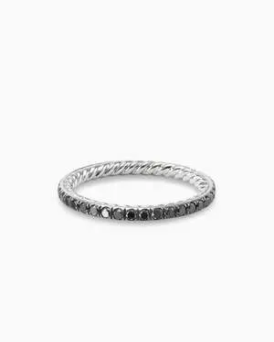 David Yurman Black Diamond Rings For Women