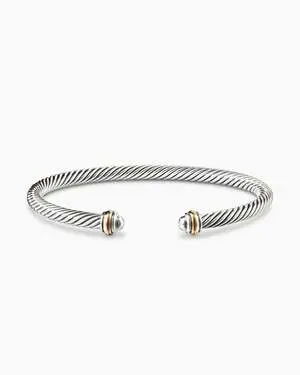 David Yurman David Yurman Classic Cable Bracelet Sterling Silver/18k Yellow Gold