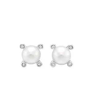 David Yurman Stud Earrings - Pearl