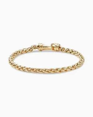 David Yurman 18k Yellow Gold Wheat Chain Bracelet - All 18k Yellow Gold