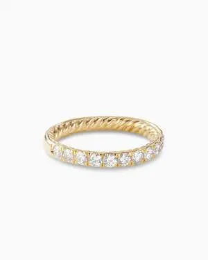 David Yurman Dy Eden Band Ring - Diamond
