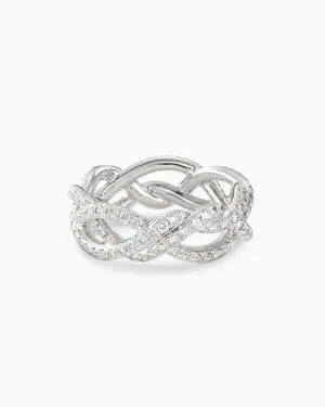 David Yurman Wisteria® Band Ring - Diamond
