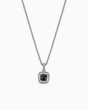 David Yurman Petite Albion Pendant Necklace - Black Onyx