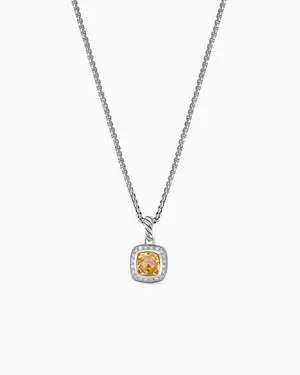 David Yurman David Yurman Petite Albion Pendant Necklace Citrine