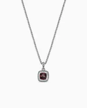 David Yurman David Yurman Petite Albion Pendant Necklace Garnet