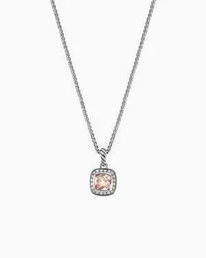 David Yurman David Yurman Petite Albion Pendant Necklace Morganite