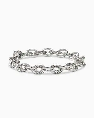 David Yurman Oval Link Chain Bracelet - All Sterling Silver