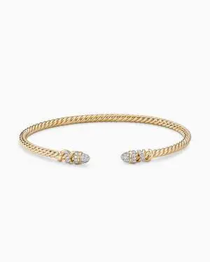 David Yurman Petite Helena Cablespira® Bracelet - Diamond