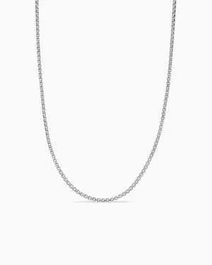 David Yurman 1.7mm Box Chain Necklace