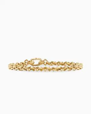 David Yurman Armory® Chain Bracelet - All 18k Yellow Gold