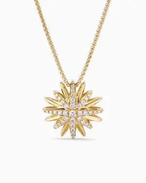David Yurman Starburst Pendant Necklace - Diamond