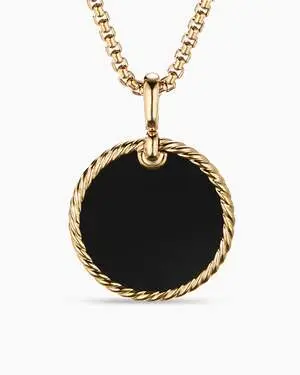 David Yurman Dy Elements® Pendant - Blk Onyx White Agate Mop