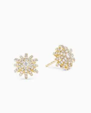 David Yurman Starburst Stud Earrings - Diamond