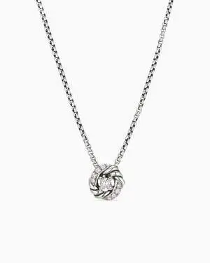 David Yurman Petite Infinity Pendant Necklace - Diamond