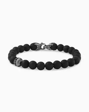 David Yurman Spiritual Beads Bracelet - Black Onyx/black Diamonds