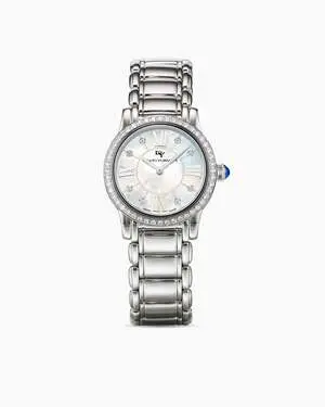 David Yurman Classic 30mm Quartz Watch With Diamond Bezel - Stainless Steel