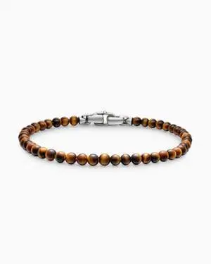 David Yurman Spiritual Bead Bracelet - Tigers Eye