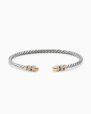 David Yurman Petite Helena Bracelet - Gold Dome