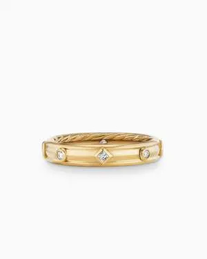 David Yurman Renaissance Band Ring - Diamond