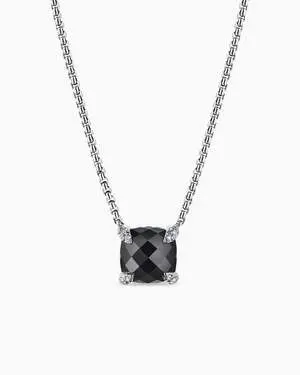David Yurman Petite Chatelaine® Pendant Necklace - Black Onyx