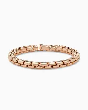 David Yurman Box Chain Bracelet - 18k Rose Gold