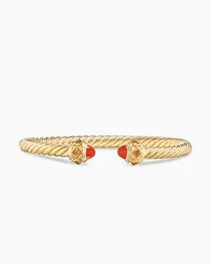 David Yurman Renaissance Cablespira Bracelet - Carnelian