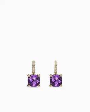 David Yurman Chatelaine Drop Earrings - Amethyst
